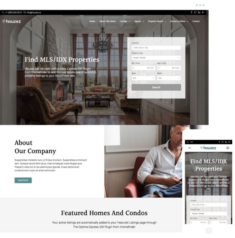 Real Estate WordPress Theme - Houzez