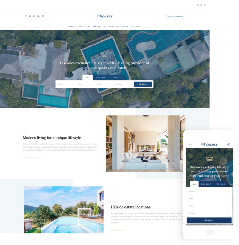 Houzez 4.0 - Houzez - Real Estate WordPress Theme