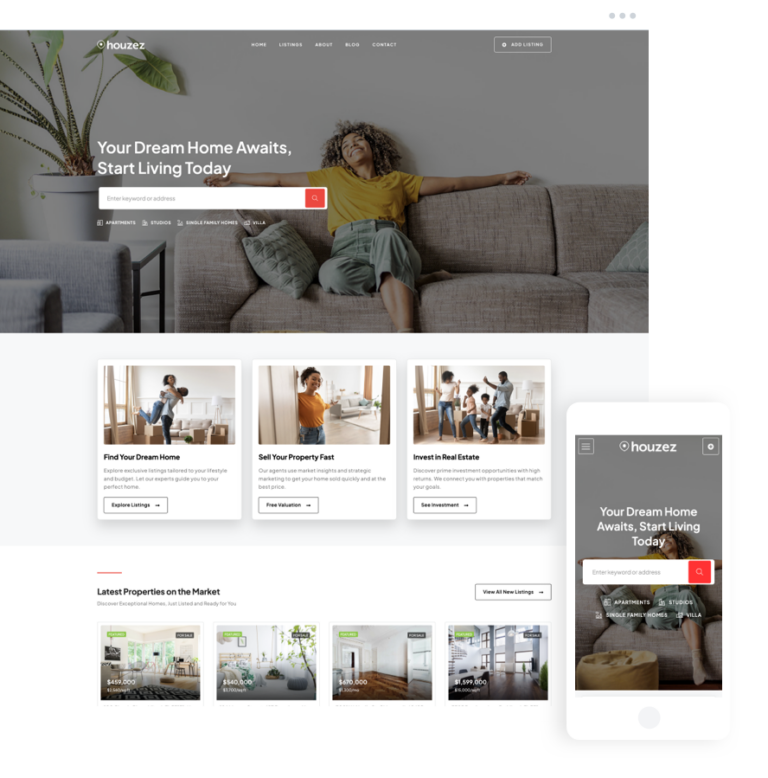 Houzez 3.0 - Houzez - Real Estate WordPress Theme